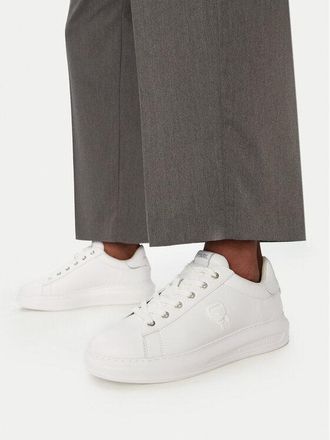 Karl Lagerfeld Sneakers Kapri KL52570N Wei&szlig;