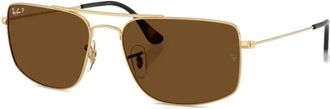 Ray-Ban unisex, Accessoires, Jaune, Taille: 56 MM Explorer 3 Lunettes de soleil