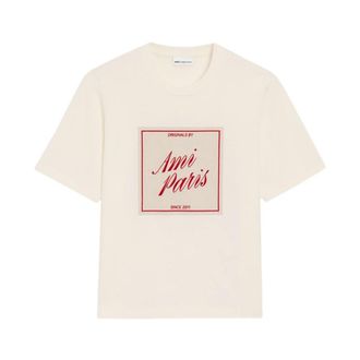 Ami Ami Paris T-Shirts und Polos Wei&szlig; - - Tops - Herren - Wei&szlig; - XL
