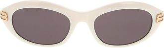 Balenciaga Sonnenbrille - - Accessories - Damen - Wei&szlig; - ONE SIZE