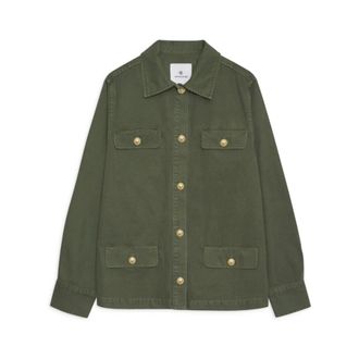 Anine Bing Army Green Corey Jacket - - Jackets - Damen - Gr&uuml;n - M
