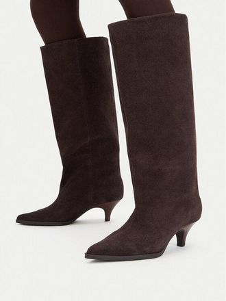Simple Stiefel EO-GL879C-17-7510-2 Dunkelbraun