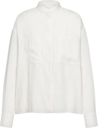 Dondup Femme, Blouses et Chemises, Blanc, Taille: 36 FR Chemise Dc493