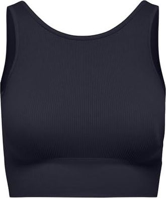 Only Play ONLY Onpjaia Life Un SL Seam Noos Haut Court, Bleu Nuit, XS-S