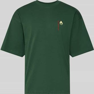 Woodbird T-Shirt mit Label-Detail Modell Beam