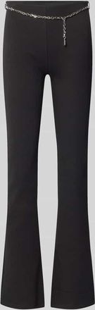 HUGO BOSS Weite Hose aus Baumwoll-Mix Modell Nenrietta