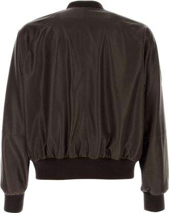 Giorgio Armani Jacket Bomber Jacket - Brown