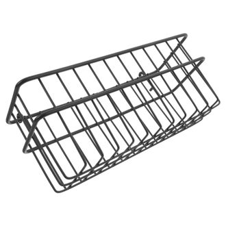 DOITOOL Garagenwandkorb Metall Bohrfrei Schwarz Kleiner Lochwandbeh&auml;lter Werkbank Organizer Wandkorb F&uuml;r Werkzeug Und Kleinteile Aufbewahrung