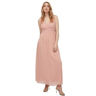 Vila Abendkleid VIMILINA Long Dress/SU - NOOS (as3, Numeric, Numeric_40, Regular, Regular, Misty Rose)
