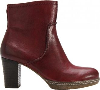 Gabor Femme, Chaussures, Rouge, Taille: 35 EU Ankle Zipper Boot