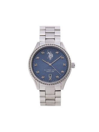 U.S.Polo Association Uhr Colette USP8318LB Silberfarben