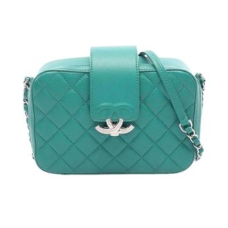 Chanel Pre-owned Vintage Schultertasche - - Pre-owned - Damen - Gr&uuml;n - ONE SIZE