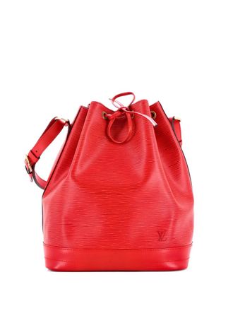 Louis Vuitton grand sac seau Noe Handbag Epi en cuir - Rouge