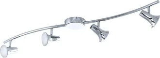 Eglo Eglo - Plafonnier led 12 watts mobile salon hall spot argent 93549