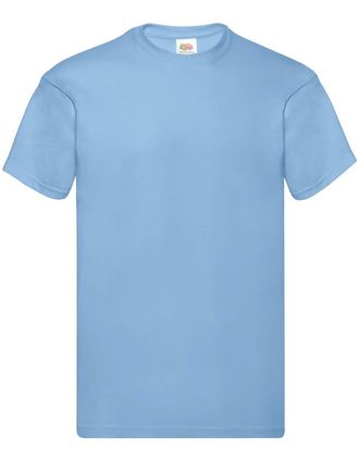 Fruit Of The Loom T-Shirt, himmelblau, XXL