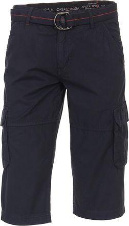 Casamoda Herren Bermuda mit G&uuml;rtel (534007800), Farbe:Blau (106), Gr&ouml;&szlig;e:W33