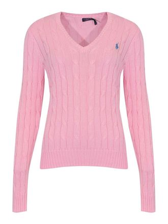 Polo Ralph Lauren Pull Col Rond - Couleur Chair