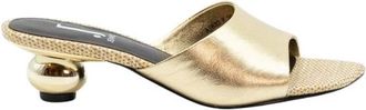 Jeannot Femme, Chaussures, Jaune, Taille: 39 EU Heeled Mules