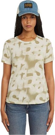 G-Star Sprayed Letters r t wmn