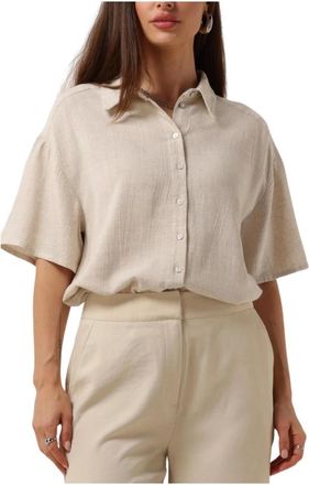 Notre-V Damen, Blusen & Hemden, Beige, XLGr&ouml;&szlig;e