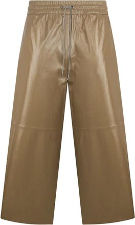 Fabiana Filippi Femme, Pantalons, Brun, Taille: 38 FR Cropped Pantalons