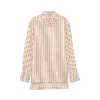 Ines De La Fressange Femme, Blouses et Chemises, Beige, Taille: 36 FR Chemise Falco