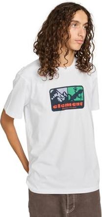 Element Memory - T-Shirt à Manches Courtes - Homme - L - Blanc