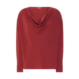 Max Mara Damen, Blusen & Hemden, Rot, 2XSGr&ouml;&szlig;e