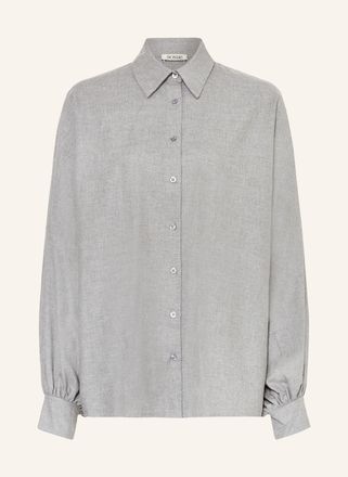 SoSUE Sosue Hemdbluse Antonia Aus Flanell grau