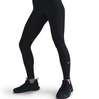 Nike Trainingstights NIKE W NK DF ONE HR TIGHT WT, Damen, Gr. XXL, N-Gr, schwarz, wei&szlig;, Obermaterial: 80% Polyester, 20% Elasthan, Hosen, Topseller