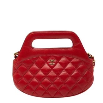 Chanel Pre-owned Lederhandtasche - - Pre-owned - Damen - Rot - ONE SIZE
