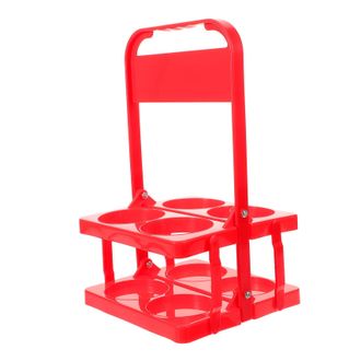 Valiclud Klappbarer Kunststoff Bierkorb Faltbar Tragbarer Flaschenträger Für Camping Party Bar Und Heimgebrauch Mit Robustem Henkel Und Platzsparendem Design