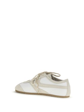 Dries Van Noten Womens Sneakers White Leather Trainers