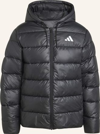 adidas Essentials Climawarm Kunstdaunen Stepp-Kapuzenjacken schwarz