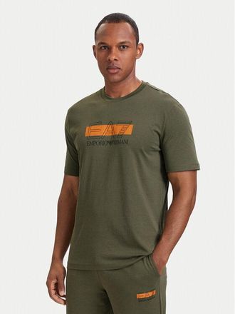 Emporio Armani T-Shirt 7M002415 AF10375 U7014 Gr&uuml;n Regular Fit