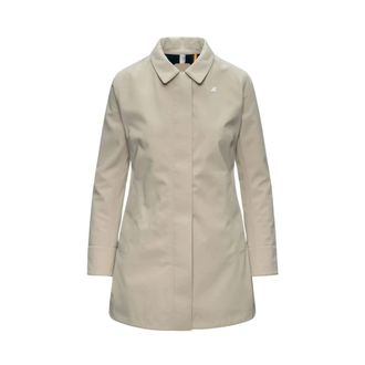 K-Way Mathy Bonded Jacke - - Jackets - Damen - Beige - XL