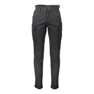 Napapijri Schwarze Herrenhose mit Logo - - Trousers - Herren - Schwarzk - W36