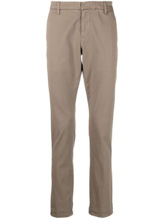 Dondup pantalon chino court &agrave; taille mi-haute - Tons neutres