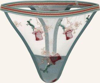 Mey Mey String Serie Poetry Zap Zarapp Mit Glitzergarn gruen