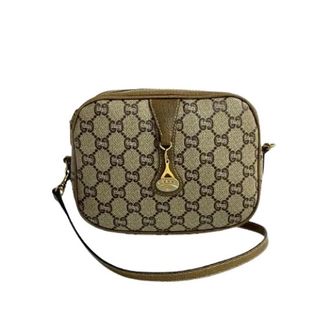 Gucci Pre-owned Leder PVC Mini Umh&auml;ngetasche - - Pre-owned - Damen - Braun - ONE SIZE