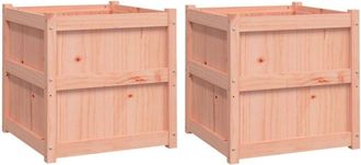 vidaXL Jardini&egrave;res 2 pcs bois massif douglas vidaXL223784