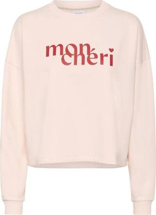 Saint Tropez Femme, Sweatshirts et sweats &agrave; capuche, Rose, Taille: 46 FR PegrinaSZ SweaT-shirt