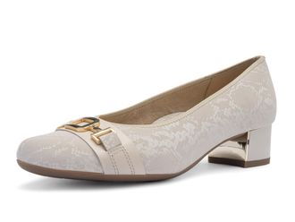 Ara Damen Nizza Pumps, Cream,MARMOR, 38.5 EU Weit