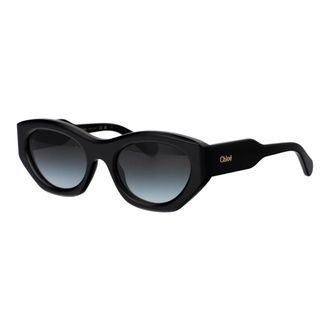 Chlo&eacute; Stylische Sonnenbrille f&uuml;r einen trendigen Look - - Accessories - Damen - Schwarzk - 53 MM