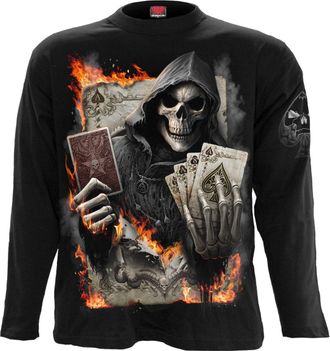 Spiral Direct Damen Bright Eyes-Boatneck Cap Sleeve Top T-Shirt, Schwarz (Black 001), 50 (Herstellergröße: XX-Large)