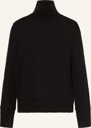 Allude Allude Rollkragenpullover Aus Cashmere schwarz