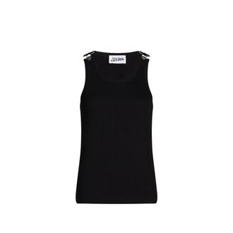 Jean Paul Gaultier Top c&ocirc;tel&eacute; en coton