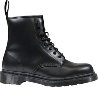 Dr. Martens Homme, Chaussures, Noir, Taille: 40 EU Bottes de sport en cuir noir pour hommes
