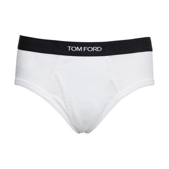 Tom Ford Homme, Sous-v&ecirc;tements, Blanc, Taille: XL Slip avec Taille &Eacute;lastique