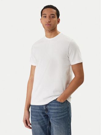 Calvin Klein Jeans T-Shirt Classic Monogram LV04RD254G Wei&szlig; Regular Fit
